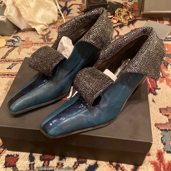Jan Jensen | Shoes | Nwt Jan Jensen Tealgreen Leather Jester Like Ankle ...